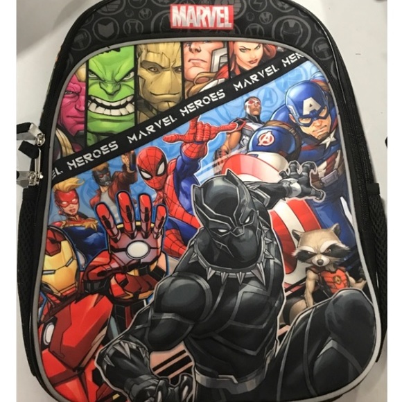 Marvel | Accessories | Marvel Avengers Universe Kids 6 Backpack Nwt | Poshmark